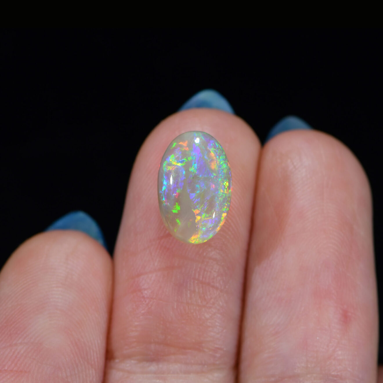 2.35ct Natural Crystal Opal Lightning Ridge | Opal Galaxy