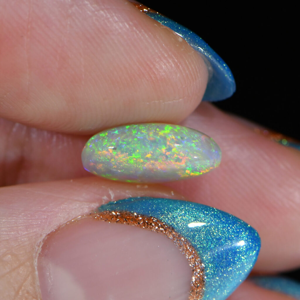 2.35ct Natural Crystal Opal Lightning Ridge | Opal Galaxy