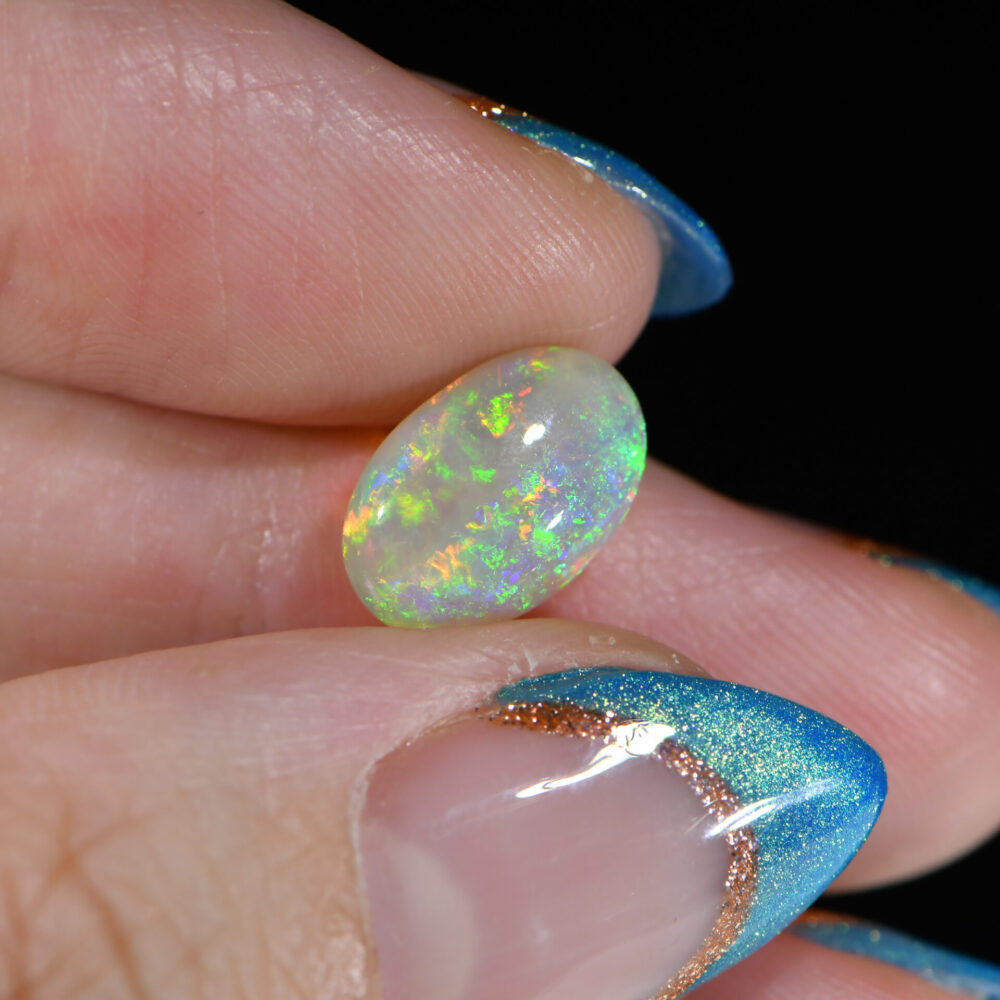 Double Sided Crystal Opal 2.35 ct - Opal Galaxy