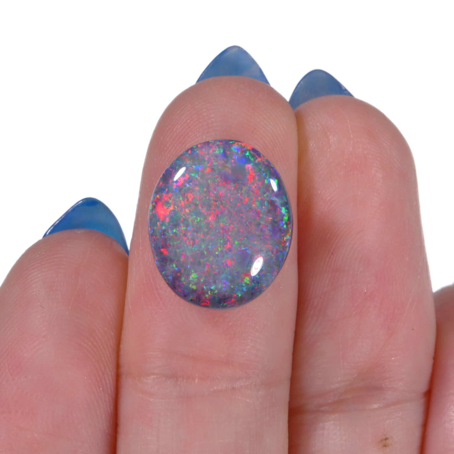 Natural Australian Black Opal