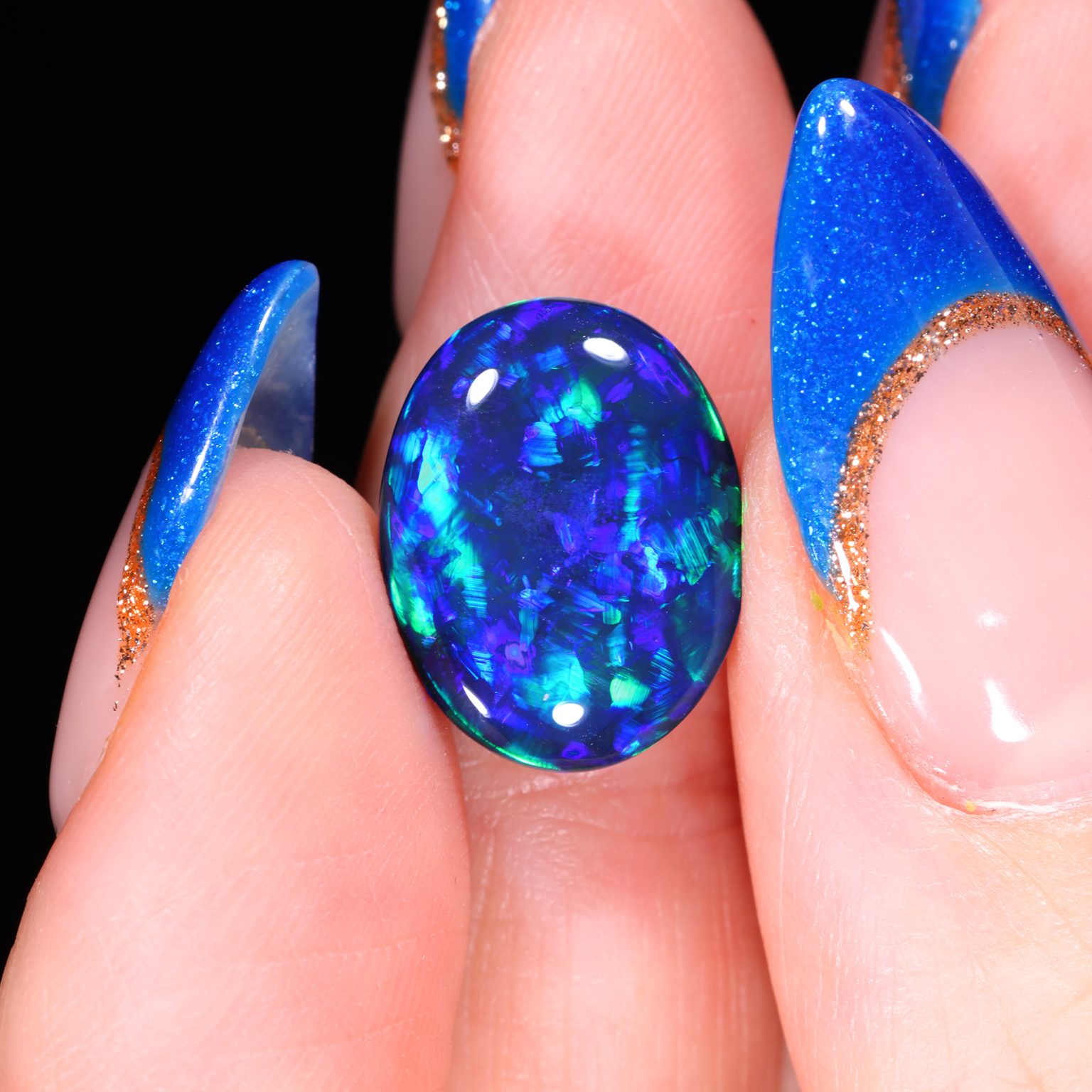 All Black Opals | Opal Galaxy