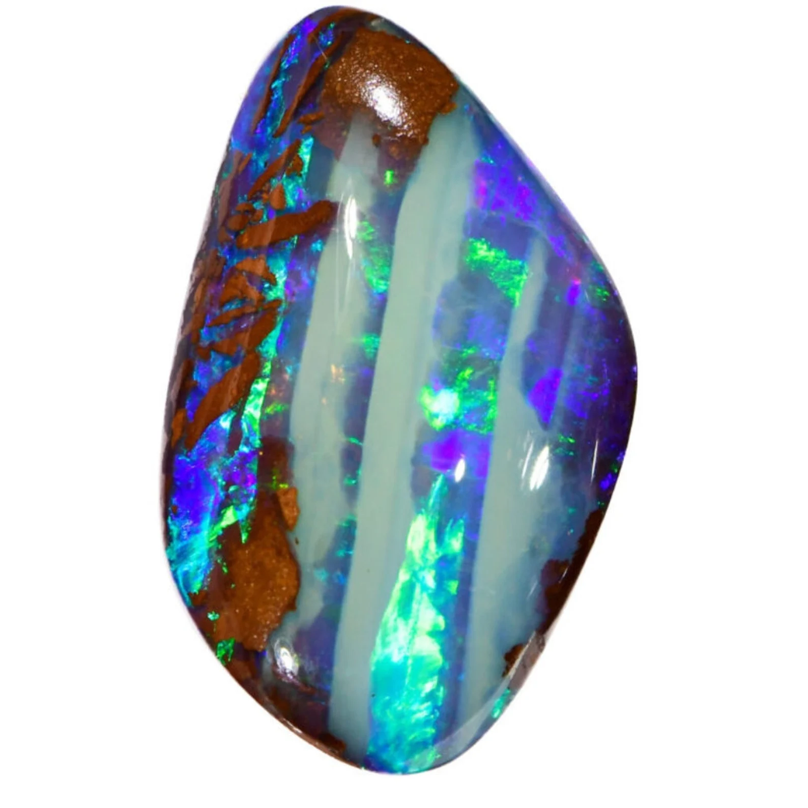 Dark Opal 1.78ct Double Sided Fuchsia Pink | Opal Galaxy